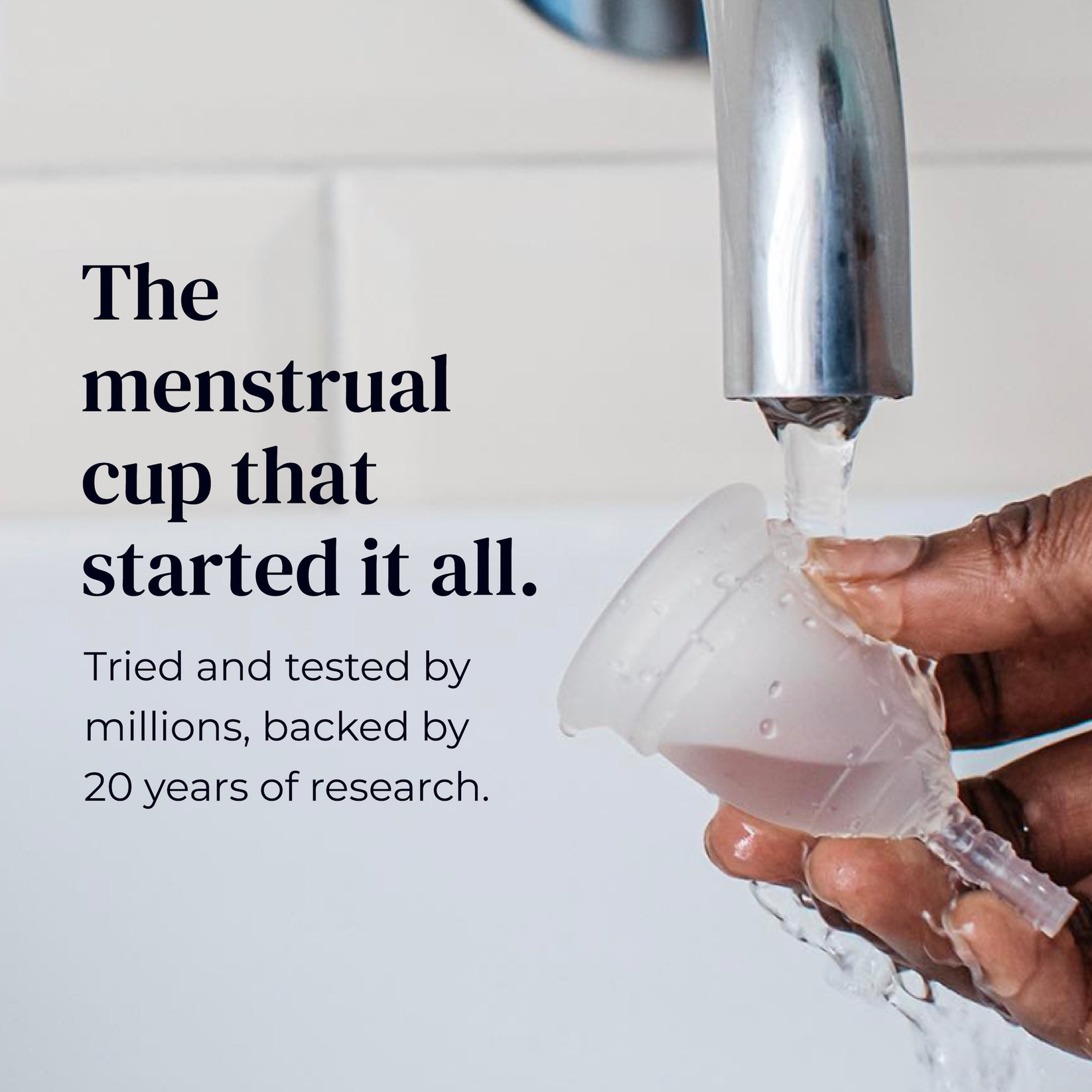 The Mooncup Original Menstrual Cup | Reusable Period Care