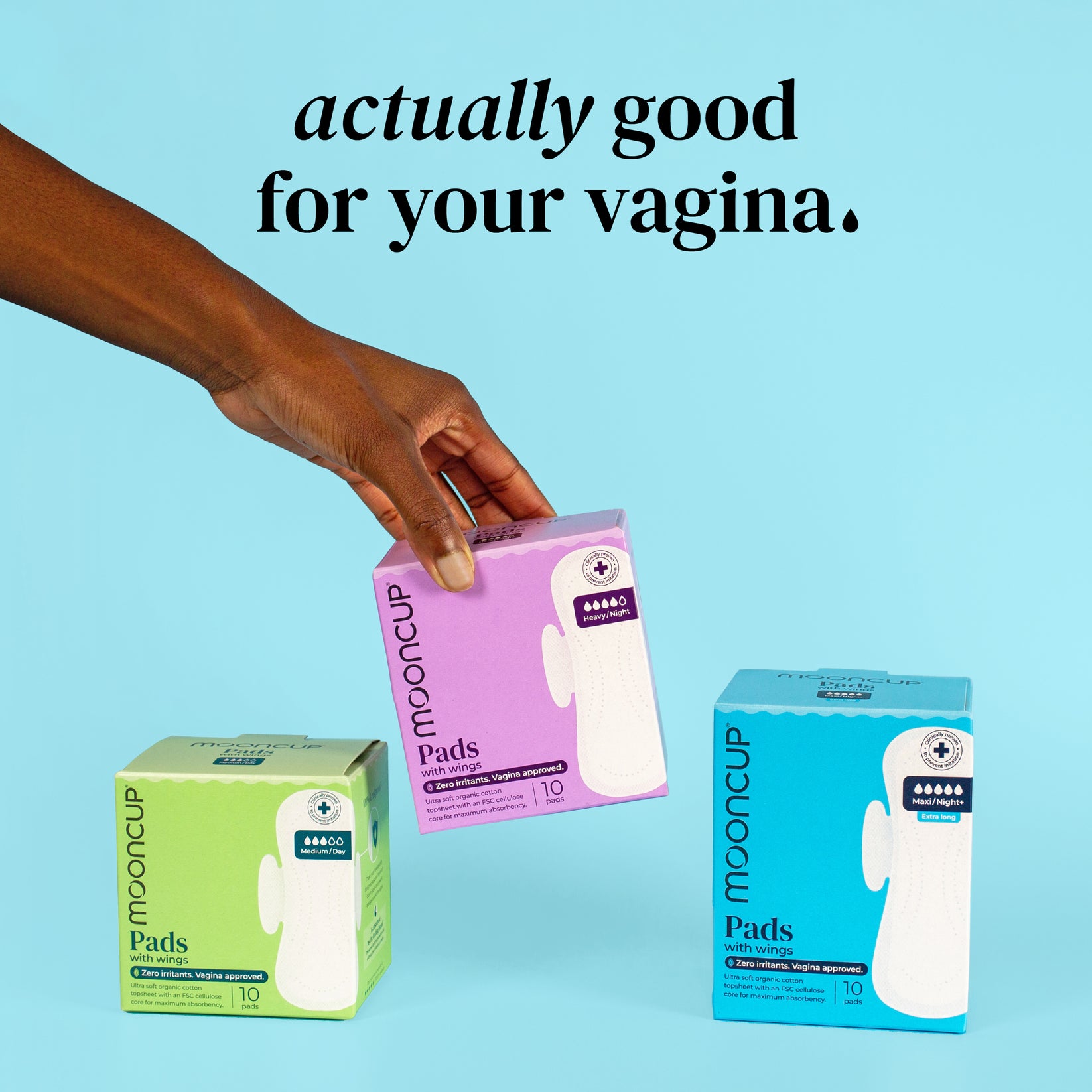 Period Pads | Irritant-Free Period Care | Mooncup